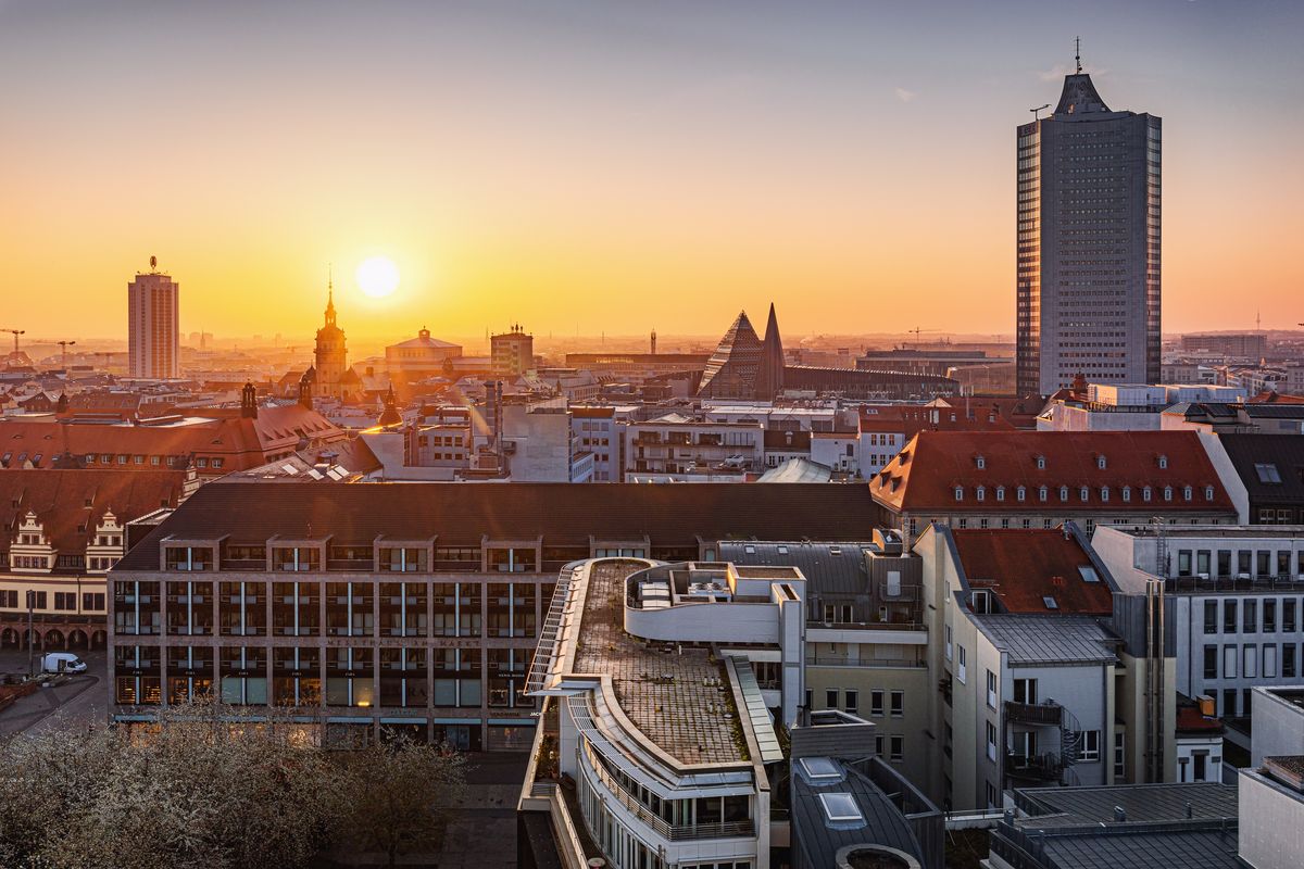 Leipzig ranks 4th among the most livable cities in Europe